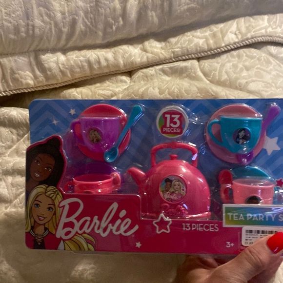 Barbie | Toys | Nwt Barbietea Party Set 3 Pieces | Poshmark
